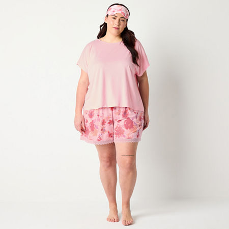 Click here for Ambrielle Womens Crew Neck Short Sleeve 3-pc. Plus... prices