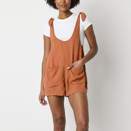 Click here for Arizona Sleeveless Womens Shortalls-Juniors  Small... prices