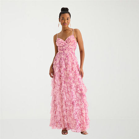 Click here for Radiante Couture Womens Juniors Plus Floral A-Line... prices