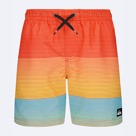 Click here for Quiksilver Big Kid Boys Striped Swim Trunks  Mediu... prices