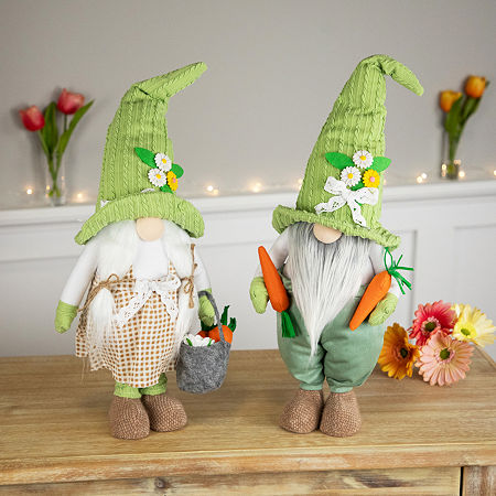 Click here for Northlight 15 Green And White Gardening Gnomes Eas... prices