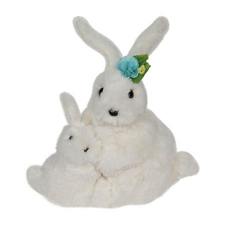Click here for Northlight 10 Plush Mother And Baby Bunny Rabbit S... prices