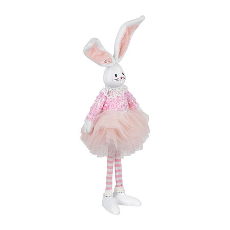 Click here for Northlight 15 Pink And White Ballerina Bunny Stand... prices