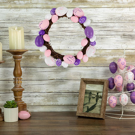 Click here for Northlight 10 Pink Purple And White Pastel Easter... prices