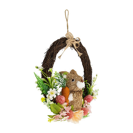 Click here for Northlight 12 Floral Grapevine Spring With Rabbit... prices