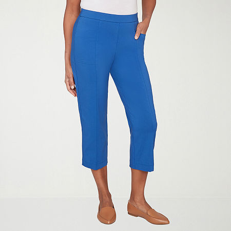 Click here for Alfred Dunner Womens Straight Capri Pant  8  Blue prices