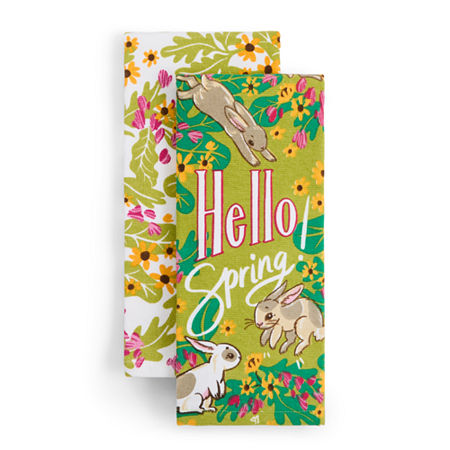 Click here for Layerings Hello Spring 2-pc. Kitchen Towel Set  On... prices