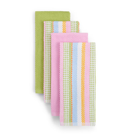 Click here for Layerings Joyful Stripe Towel 4-pc. Kitchen Towel... prices