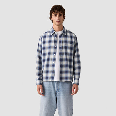 Click here for Levis Mens Duboce Boxy Regular-Fit Overshirt - Blu... prices