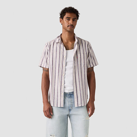 Click here for Levis Mens Short Sleeve Regular Fit Button-Down Sh... prices