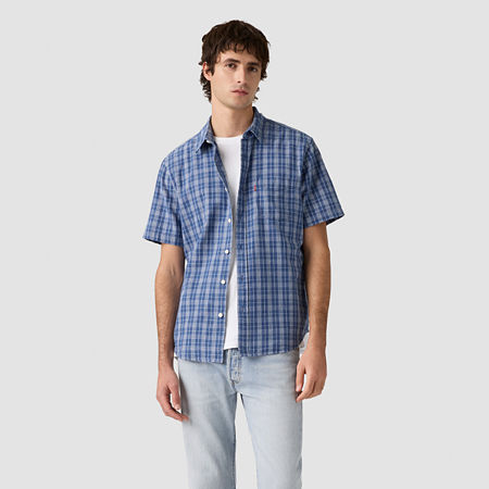 Click here for Levis Mens Short Sleeve Regular Fit Button-Down Sh... prices
