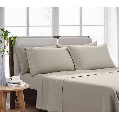 Click here for Cannon Hert Solid Sheet Set  One Size  Beige prices