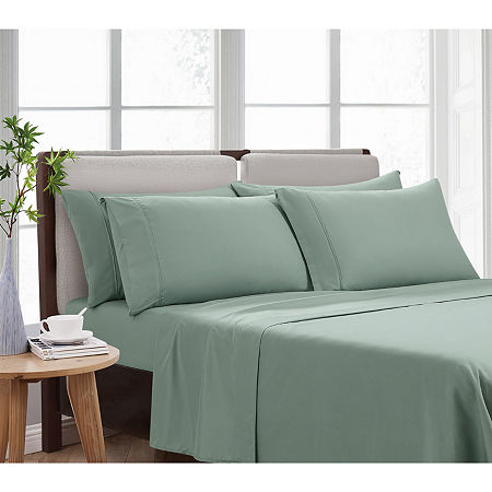 Click here for Cannon Hert Solid Sheet Set  One Size  Green prices