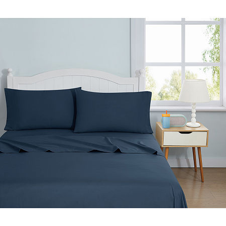 Click here for My World Brushed Solid Wrinkle Resistant Sheet Set... prices