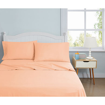 Click here for My World Brushed Solid Wrinkle Resistant Sheet Set... prices