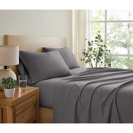 Click here for Truly Soft Everyday Sheet Set  Twin Xl - Dark Gray prices