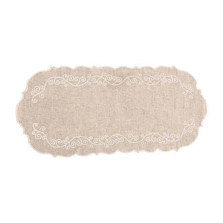 Click here for Lenox French Perle Linen Embroidered Centerpiece... prices