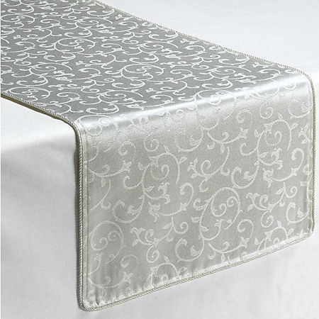 Click here for Lenox Opal Innocence Table Runner  One Size  Silve... prices