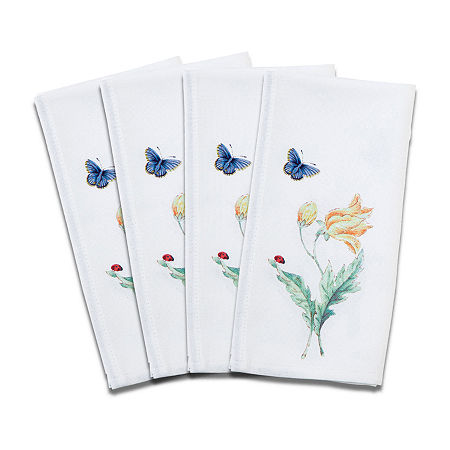Click here for Lenox Butterfly Meadow Garden 4-pc. Napkins  One S... prices
