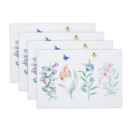 Click here for Lenox Butterfly Meadow Garden 4-pc. Placemat  One... prices