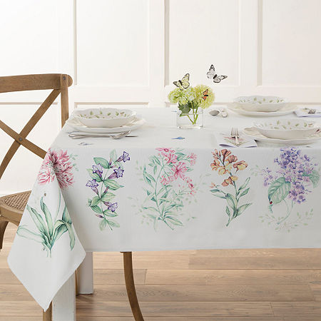 Click here for Lenox Butterfly Meadow Garden Tablecloth  One Size... prices