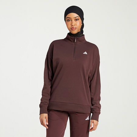 Click here for adidas Womens Mock Neck Long Sleeve Active Quarter... prices