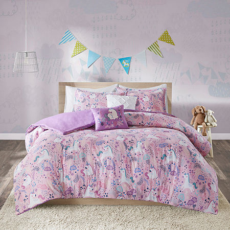 Intelligent Design Lola 4-Pc. Comforter Set  Twin/Twin Xl - Pink