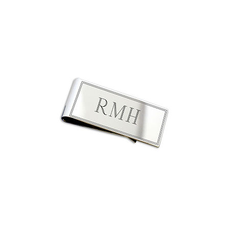 Click here for Sterling Silver Engravable Money Clip  One Size  W... prices