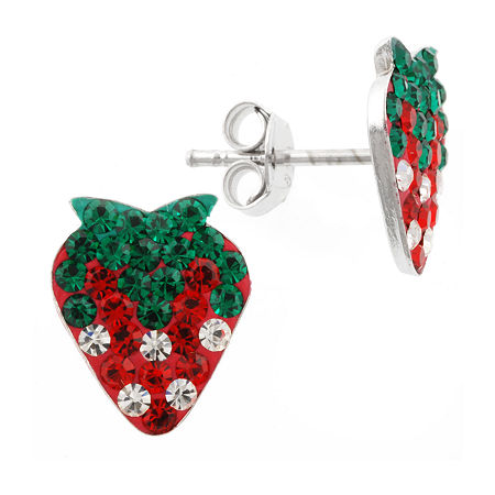 Click here for Silver Treasures Strawberry Multi Color Crystal St... prices