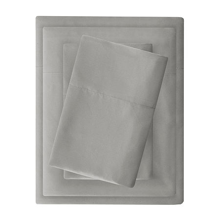 Click here for Madison Park 3M-Microcell Solid 4-Pc. Sheet Set  K... prices