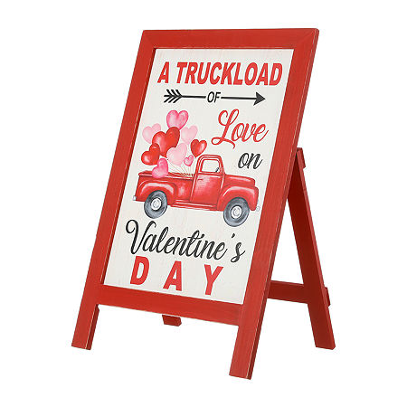 Click here for Glitzhome Valentines Day Yard Art  One Size  Red prices