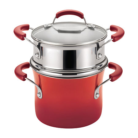 Click here for Rachael Ray Classic Brights 3-qt. Steamer Set with... prices
