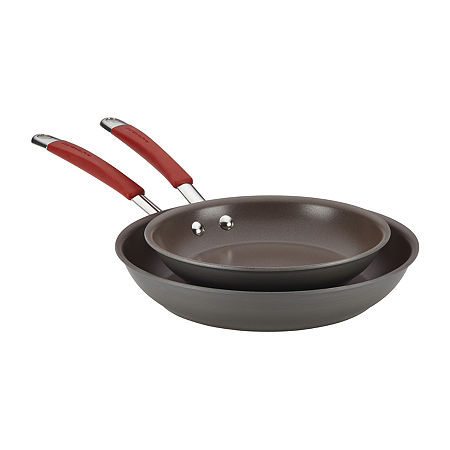 Click here for Rachael Ray Cucina Hard Anodized Twin Pack Skillet... prices
