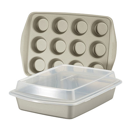 Click here for Rachael Ray 3-pc. Non-Stick Bakeware Set  One Size... prices