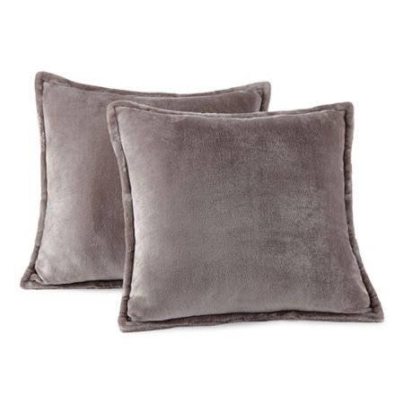 Click here for Home Expressions Velvet Plush 2-pack Square Throw... prices