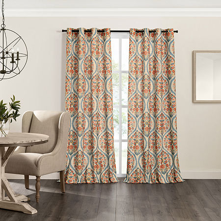 Click here for Fieldcrest Catalina Print Grommet Top Light-Filter... prices