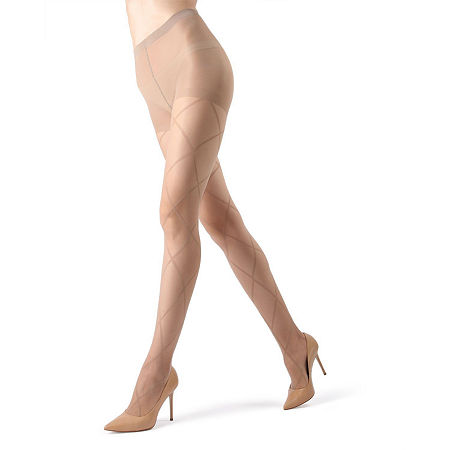Click here for MeMoi Womens Sheer Diamond Diamond Tights  Small-m... prices