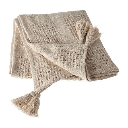 Click here for Lr Home Brewis Solid Washable Reversible Throw  On... prices