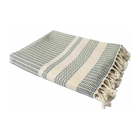 Click here for Lr Home Beena Stripe Washable Reversible Throw  On... prices