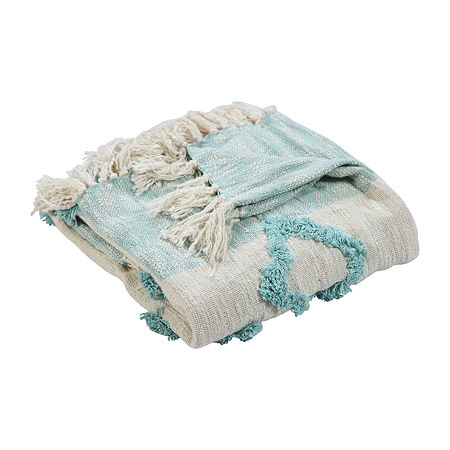 Click here for Lr Home Hudson Diamond Washable Throw  One Size  B... prices