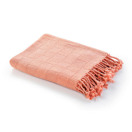 Click here for Lr Home Grayson Solid Reversible Throw  One Size... prices
