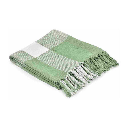 Click here for Lr Home Dylan Checked Reversible Throw  One Size... prices