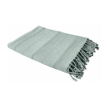 Click here for Lr Home Silvia Stripe Washable Reversible Throw  O... prices