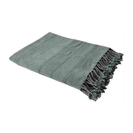 Click here for Lr Home Silvia Stripe Washable Reversible Throw  O... prices