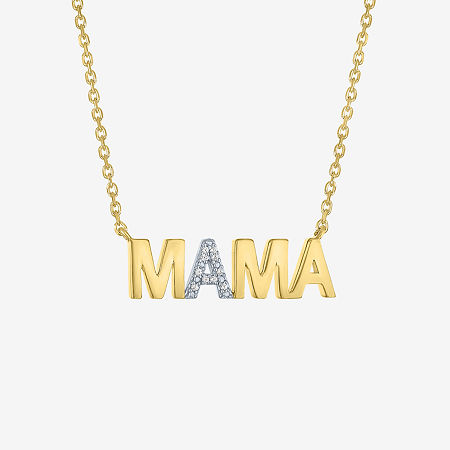 Click here for Mama (G-H / I1-I2) Womens Diamond Accent Lab Grown... prices