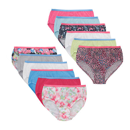 Click here for Girls Hanes Ultimate(R) 12pk. Fashion Cotton Brief... prices