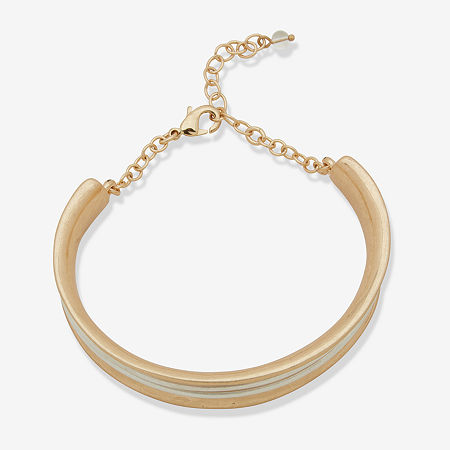 Click here for a.n.a Hammered Womens Cuff Bracelet  One Size  Yel... prices