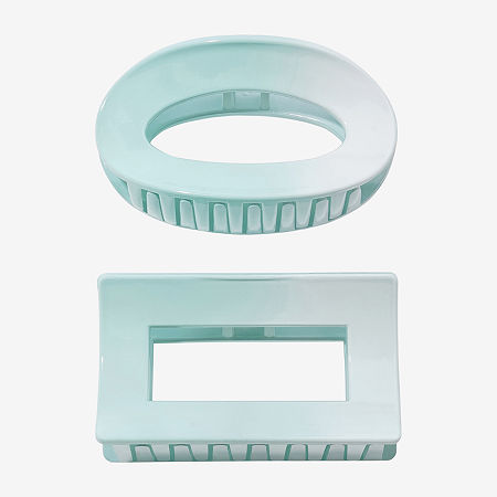 Click here for Arizona Light Blue Cut Out 2-pc. Hair Clip  One Si... prices