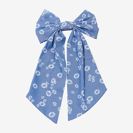 Click here for Arizona Floral Denim Hair Bow  One Size  Blue prices