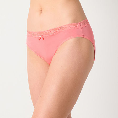 Click here for Ambrielle Cotton Bikini Panty  Xx-large  Pink prices